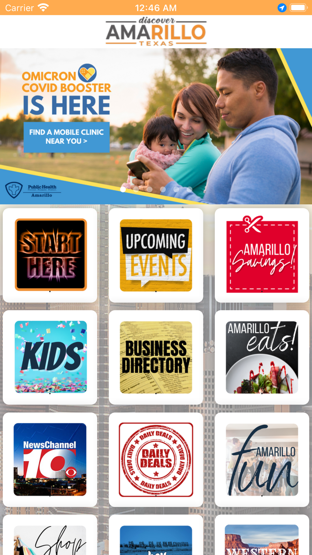 Discover Amarillo for iPhone - Download