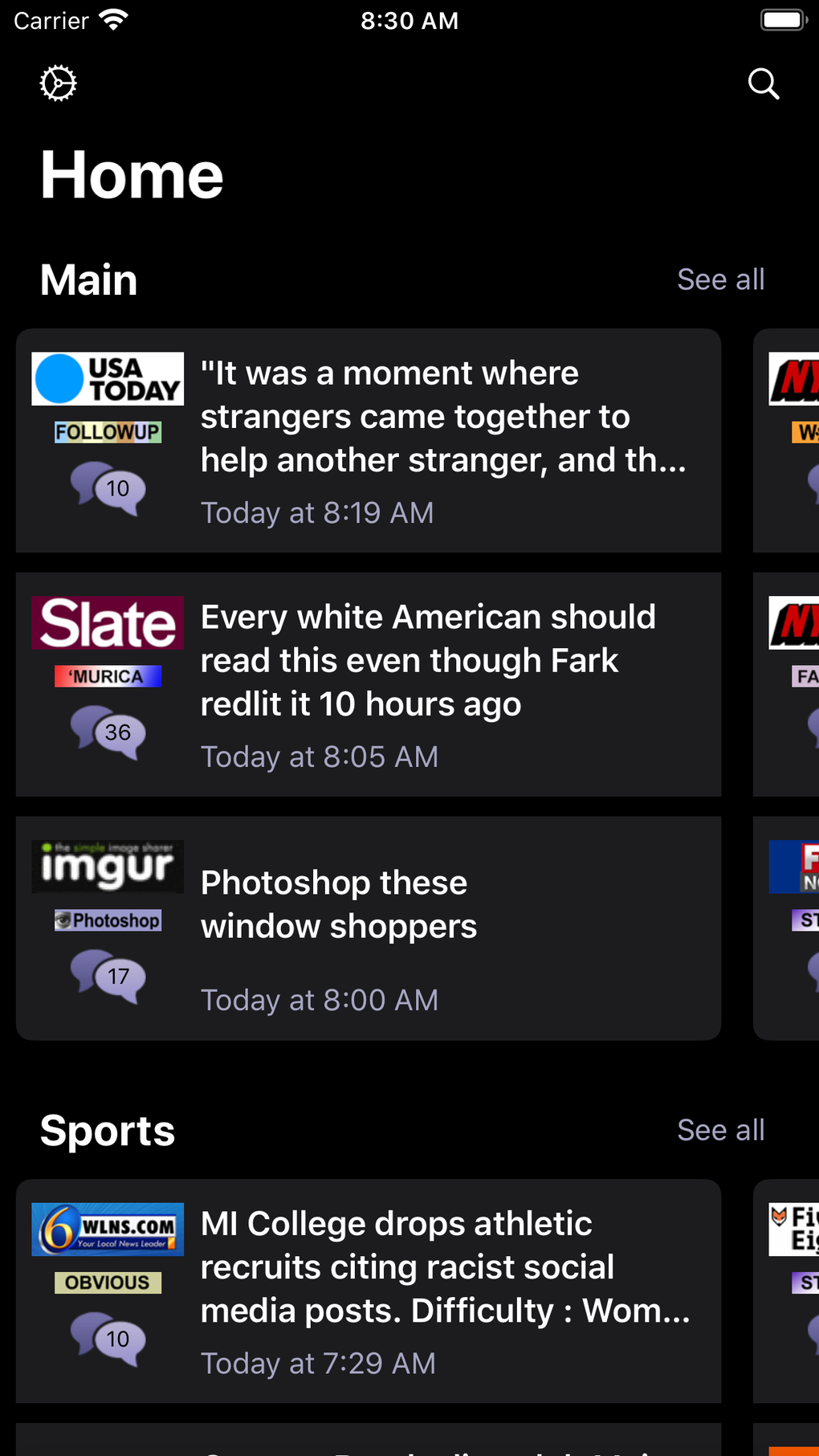 Fark Not News Reader para iPhone - Descargar