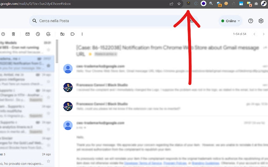 Mail message URL for Google Chrome - Extension Download