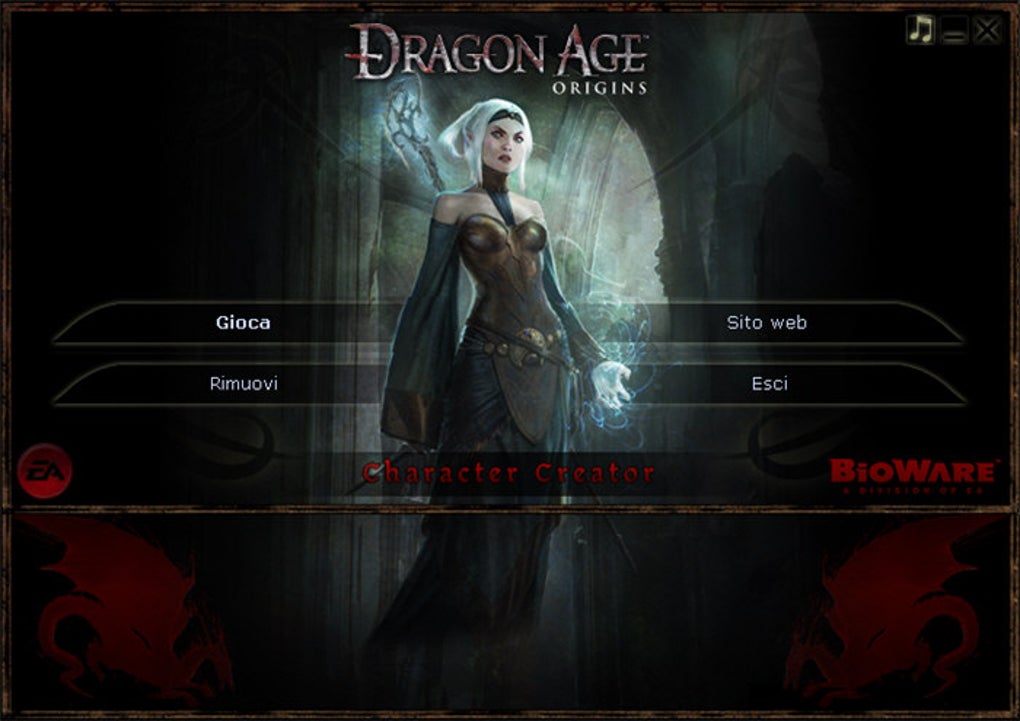 Dragon Age: Origins - Character Creator - Download