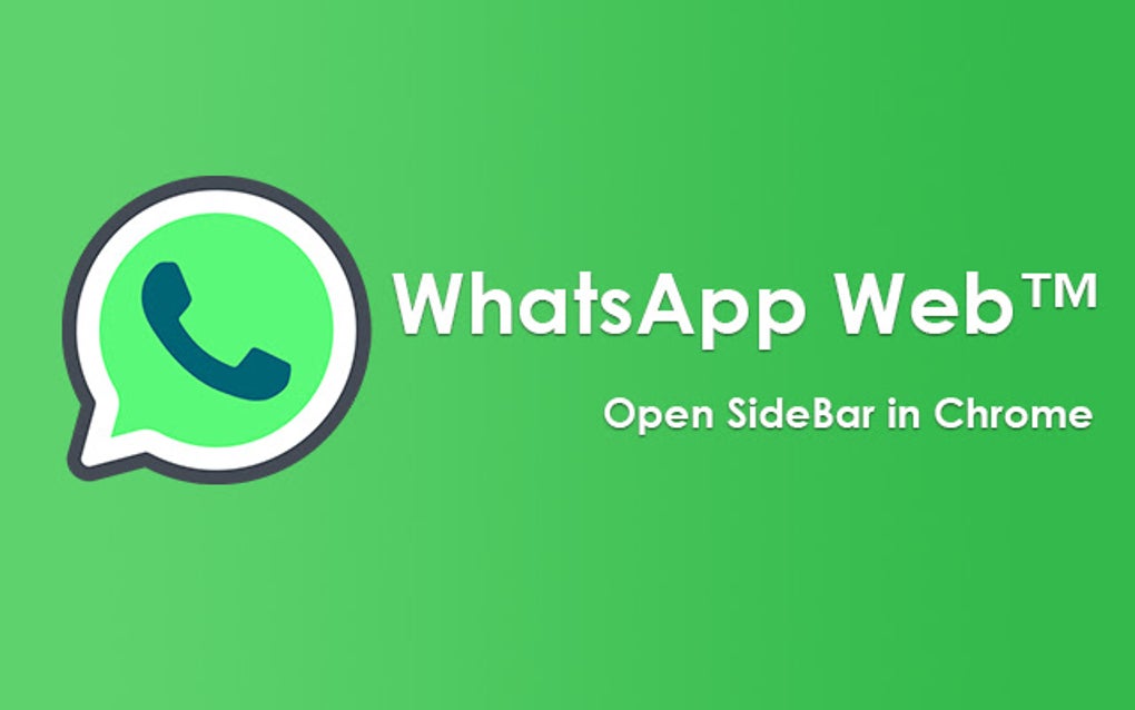 WhatsApp Web Open SideBar in Chrome para Google Chrome - Extensión Descargar