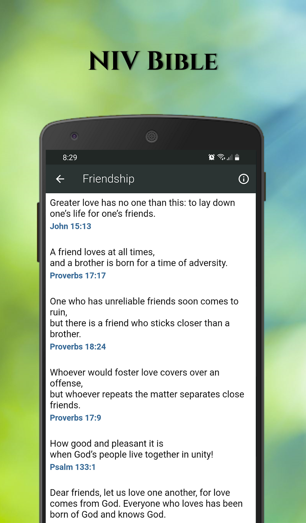 NIV Bible Offline in English for Android - Download