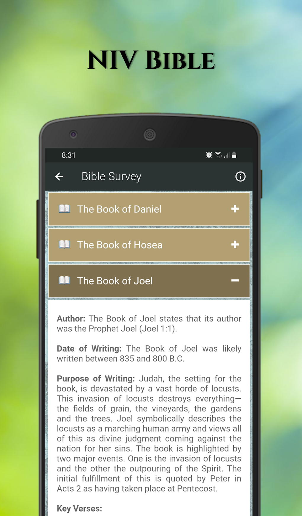 NIV Bible Offline in English for Android - Download