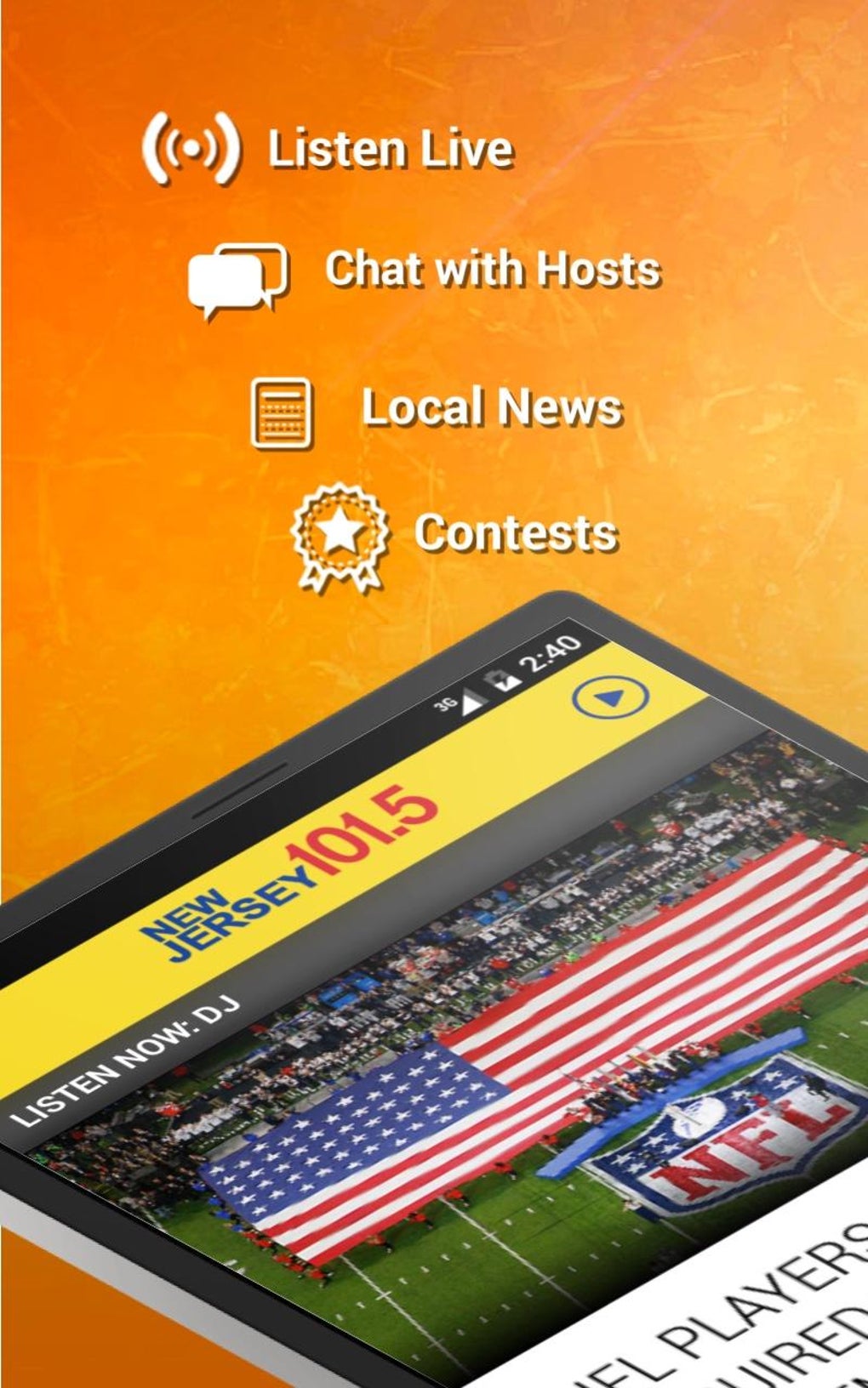 NJ 101.5 - Proud to be New Jersey WKXW APK for Android - Download