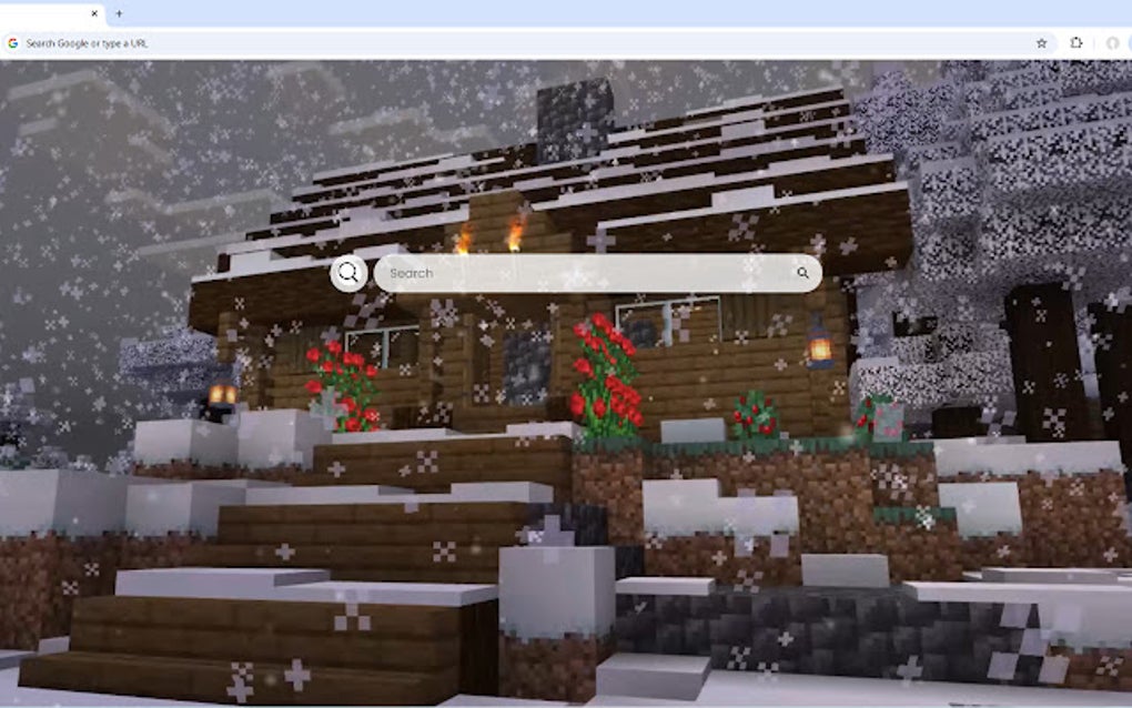 Christmas in Minecraft Live Wallpaper para Google Chrome - Extensión ...