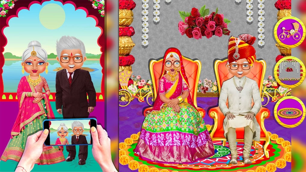 Indian Wedding Grandpa Love Marriage Games APK pour Android - Télécharger