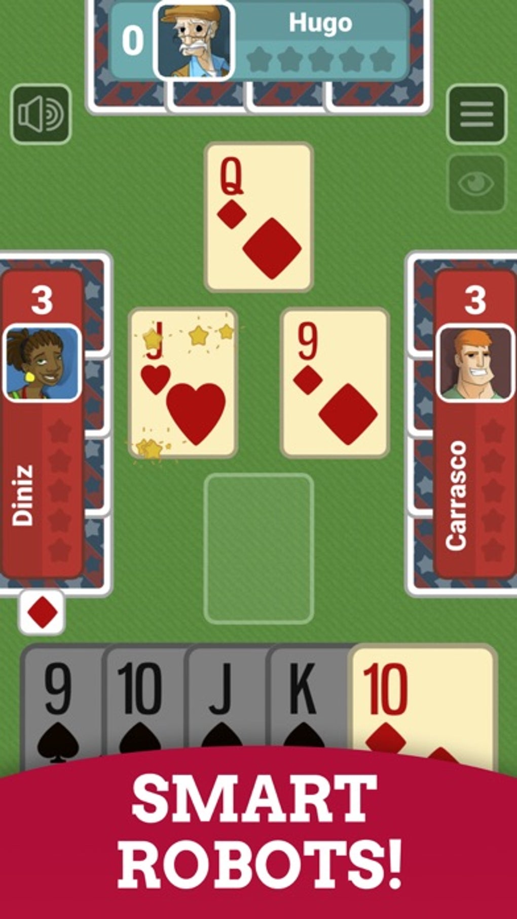 IPhone Euchre Classic Card Game 