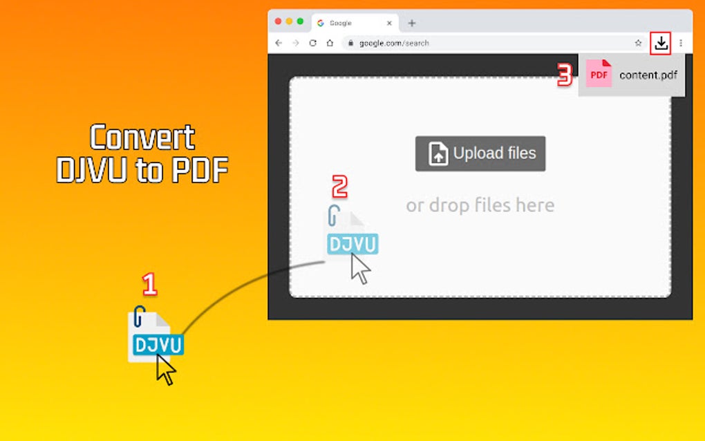 Transform DJVU to PDF สำหรับ Google Chrome - ส่วนขยาย ดาวน์โหลด