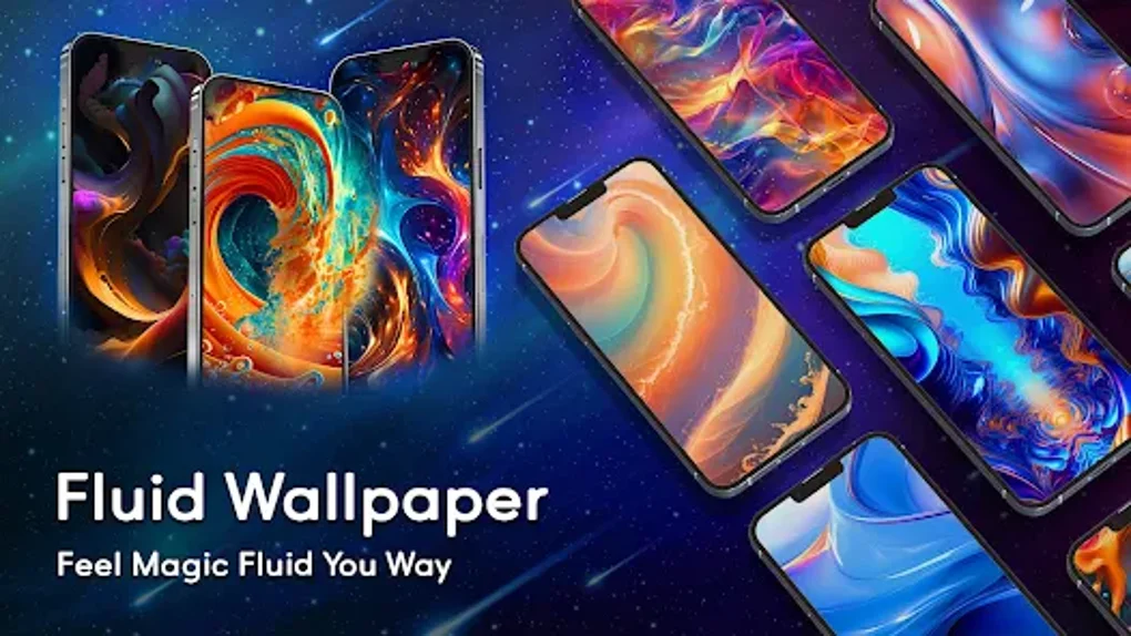 Magic Fluid: Live Wallpaper 4D pour Android - Télécharger