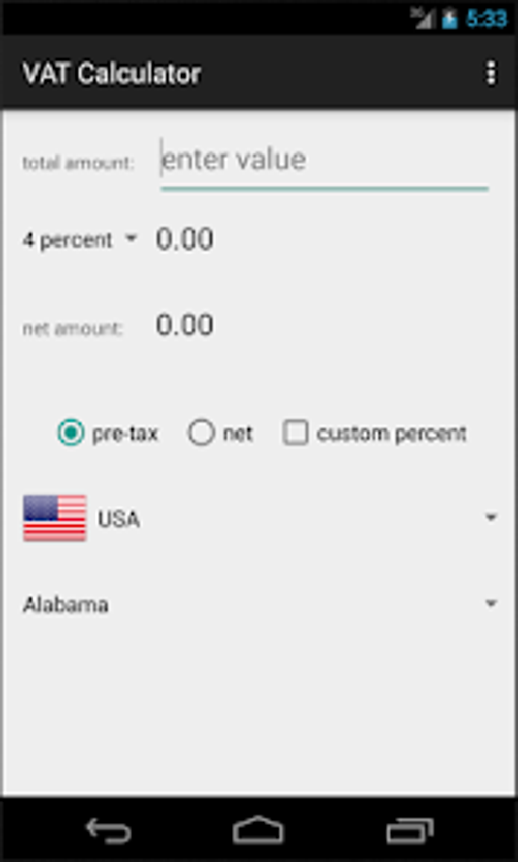 VAT Calculator for Android - Download