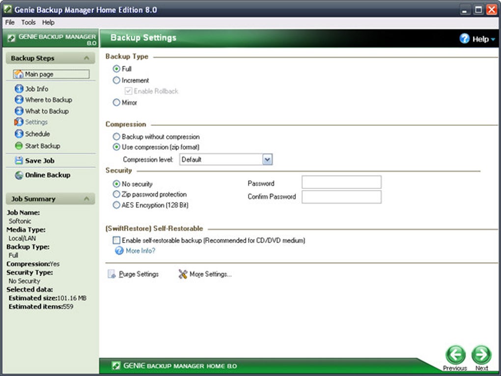 Genie Backup Manager - Download