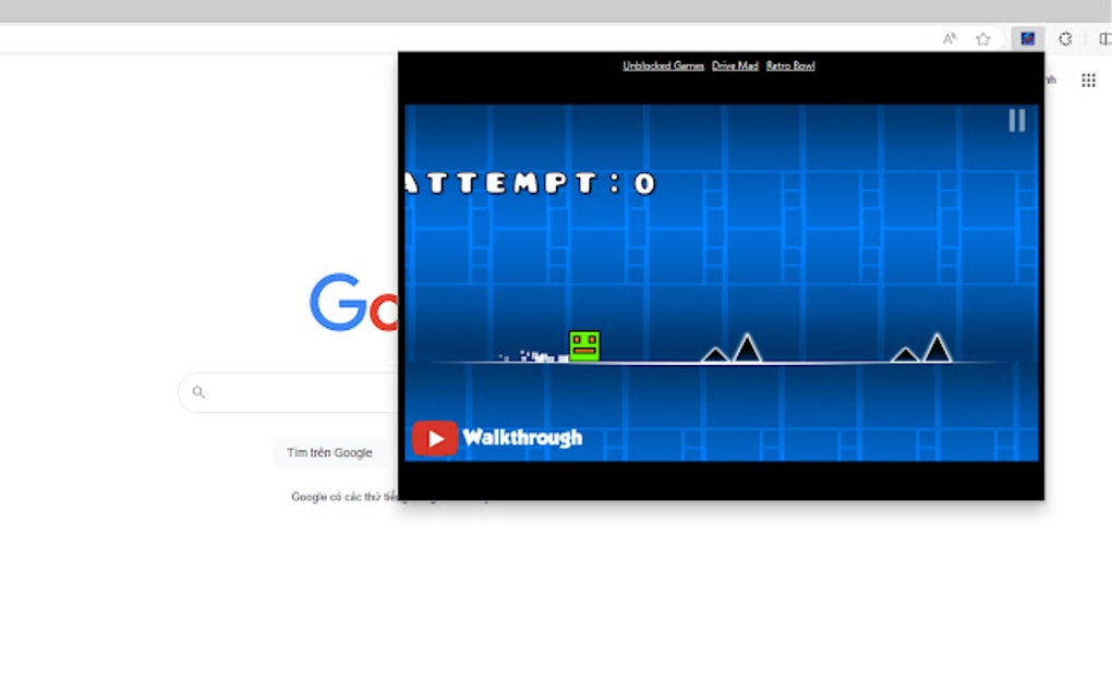 Geometry Dash Unblocked für Google Chrome - Erweiterung Download