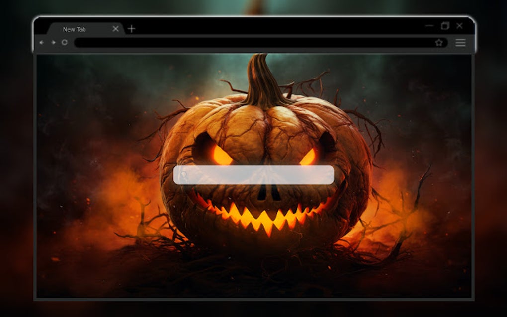 Halloween Horror Pumpkin Live Wallpaper pour Google Chrome - Extension Télécharger