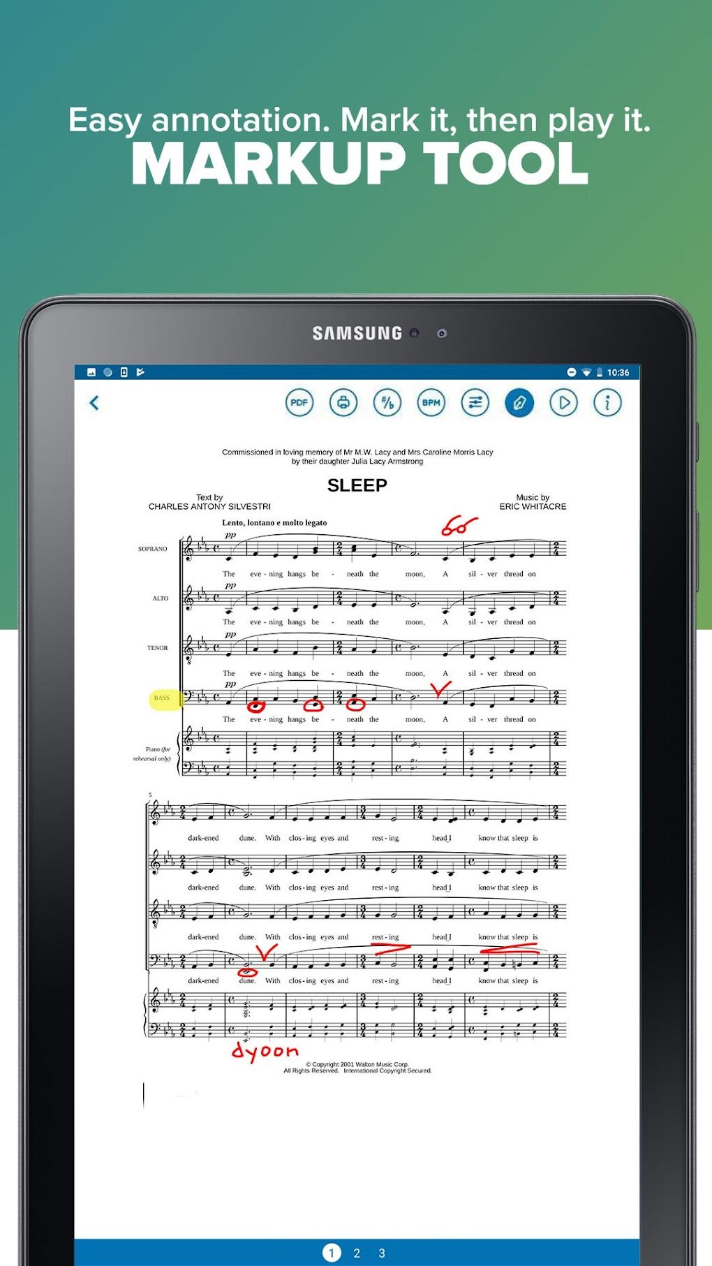 Musicnotes Sheet Music Player für Android - Download