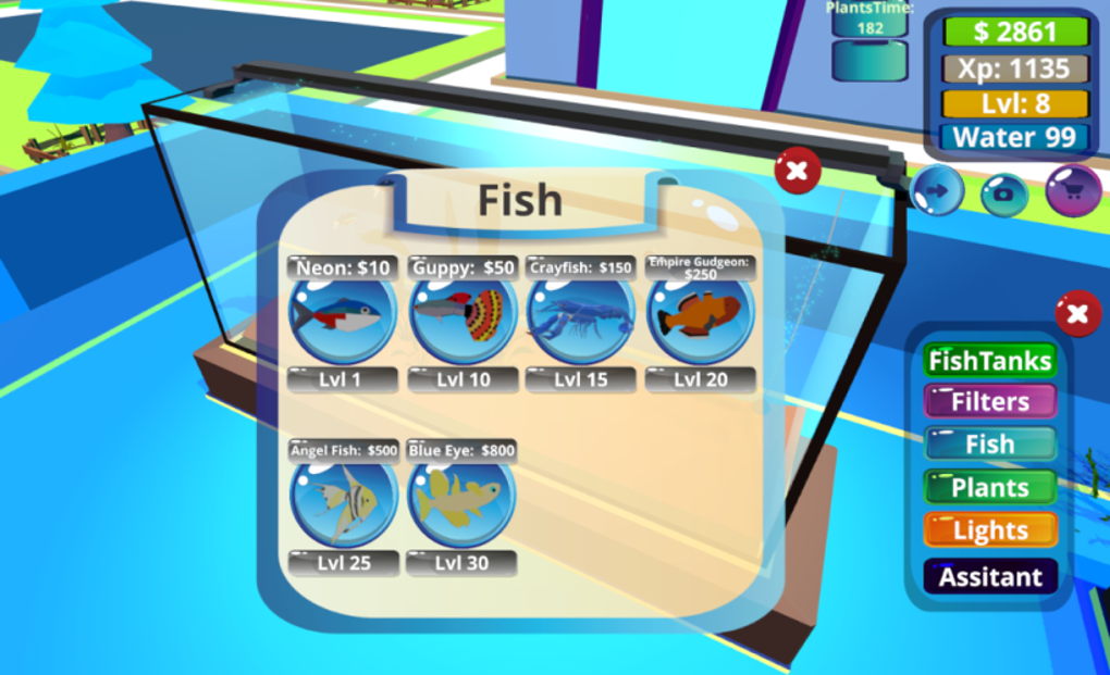 Android için The Aquarium Game APK - İndir