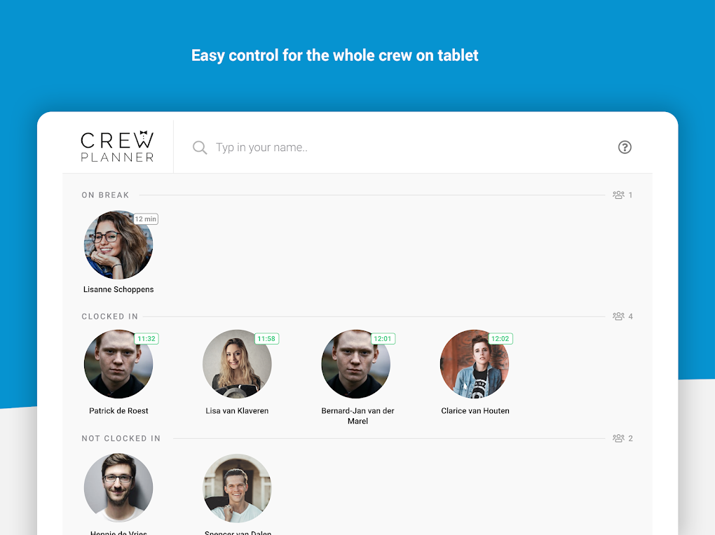CrewPlanner para Android - Descargar