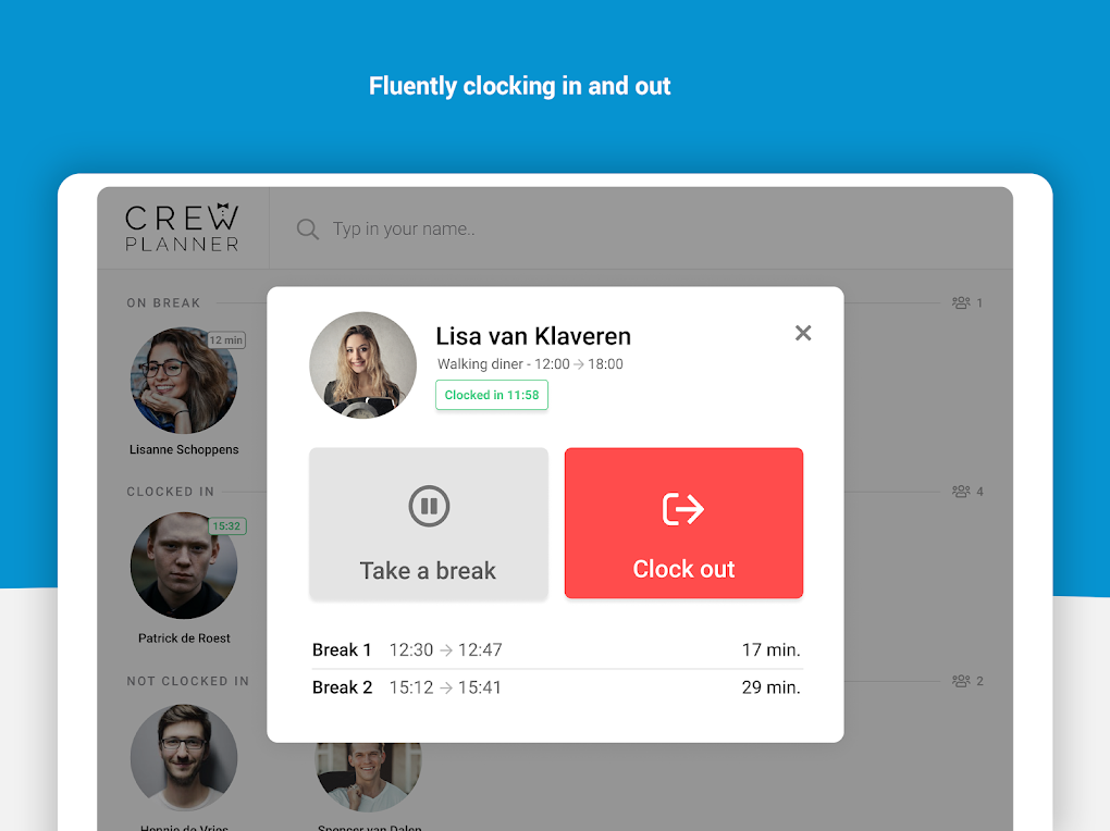 CrewPlanner para Android - Descargar