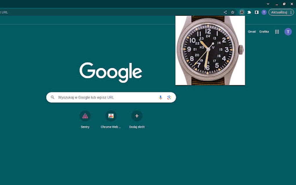 Vintage Watch for Google Chrome cho Google Chrome - Tiện ích mở rộng Tải về