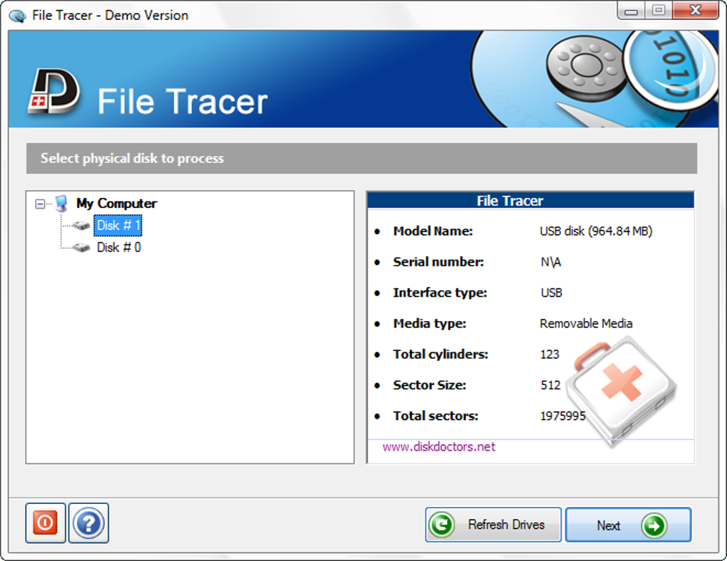 Disk Doctors FAT Data Recovery - Download