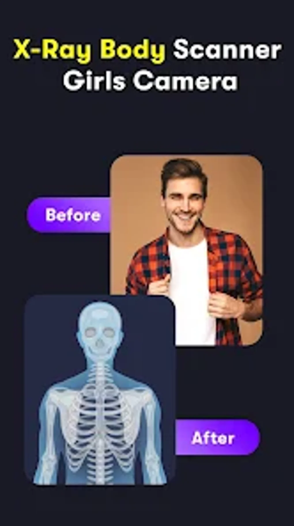 Xray Body Scanner Girls Camera para Android - Descargar