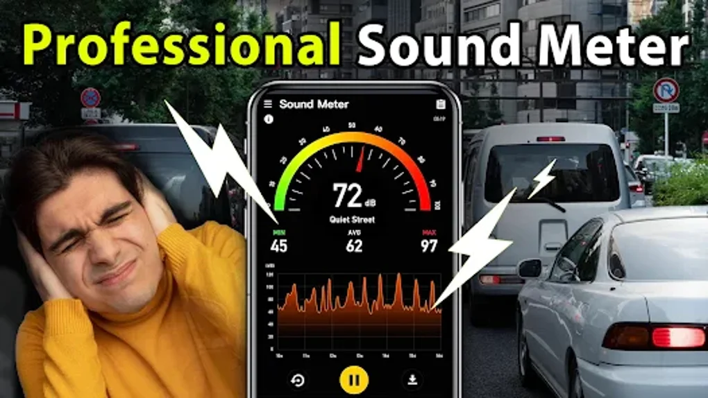 Sound Meter - Decibel Meter para Android - Descargar