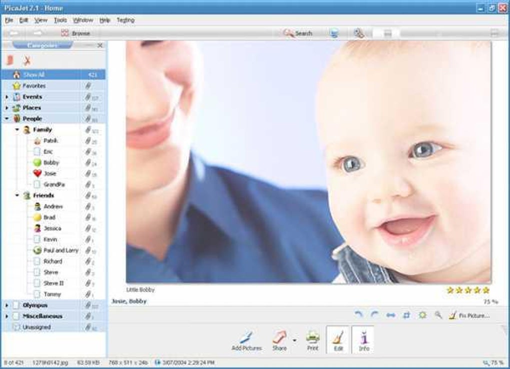 PicaJet Photo Organizer - Download