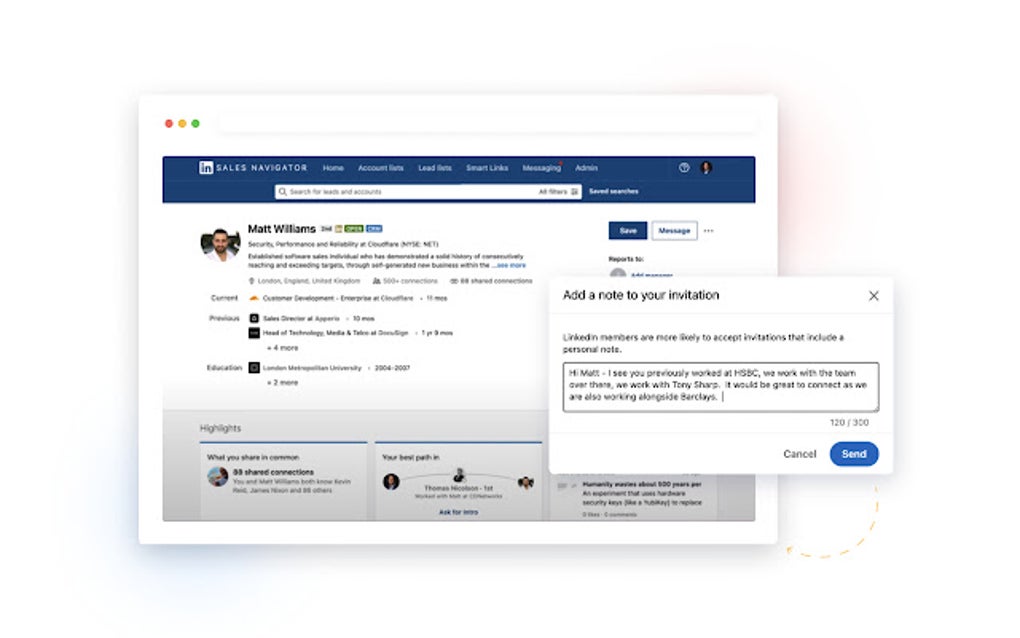 OneShot - Personalized LinkedIn Prospecting for Google Chrome ...
