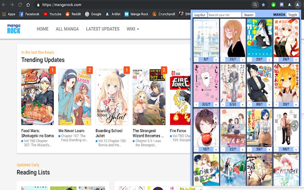 UNOFFICIAL Anilist Updater for Google Chrome - Extension Download