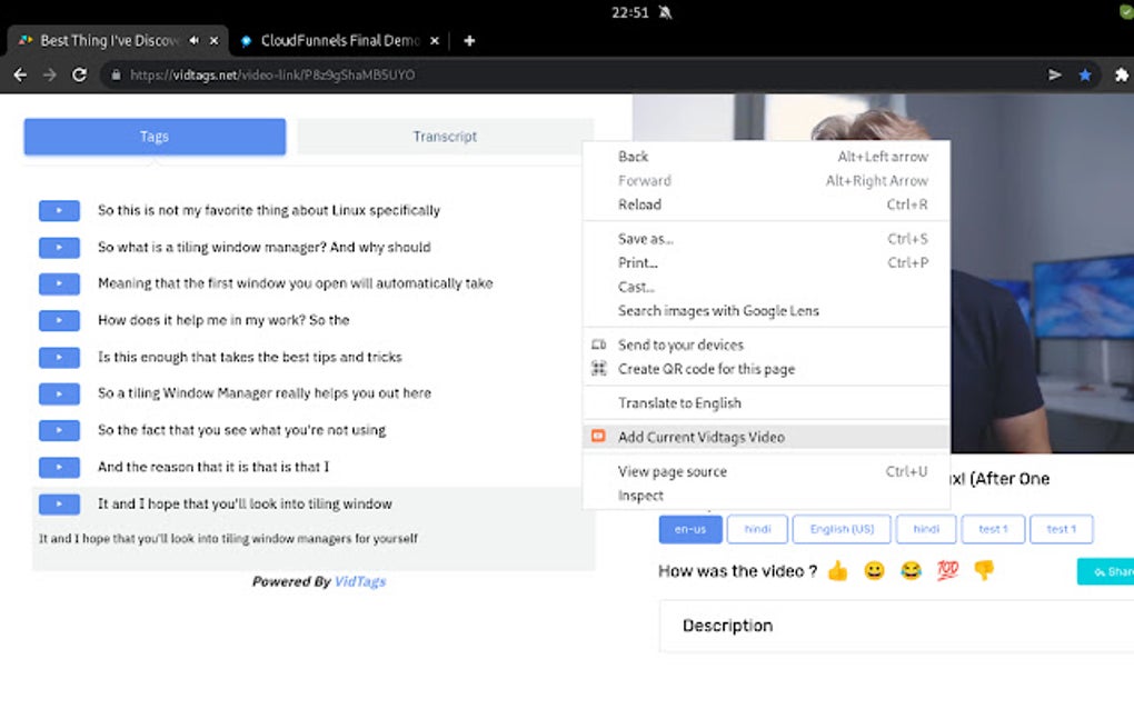 Video Import App para Google Chrome - Extensión Descargar