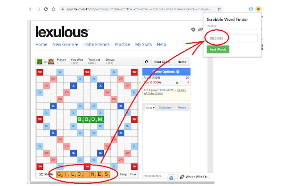 Scrabble Word Finder for Google Chrome - Extension Download
