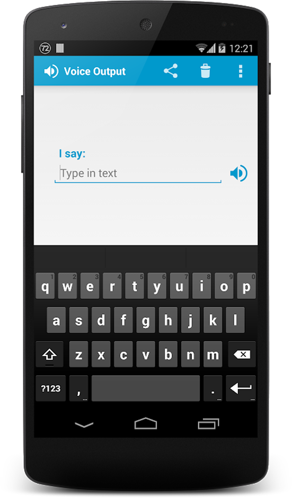Voice Output APK Para Android Descargar