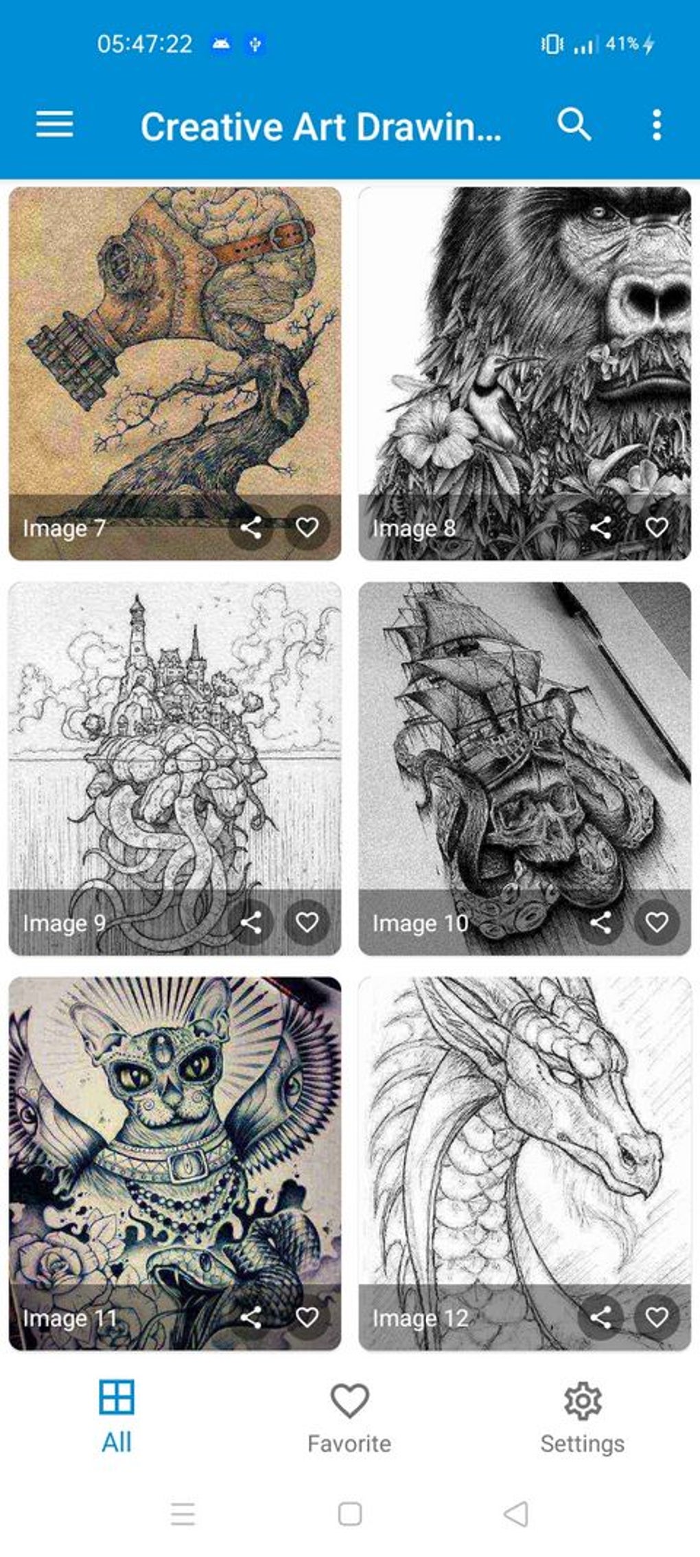 350 Creative Art Drawing Ideas for Android - Download