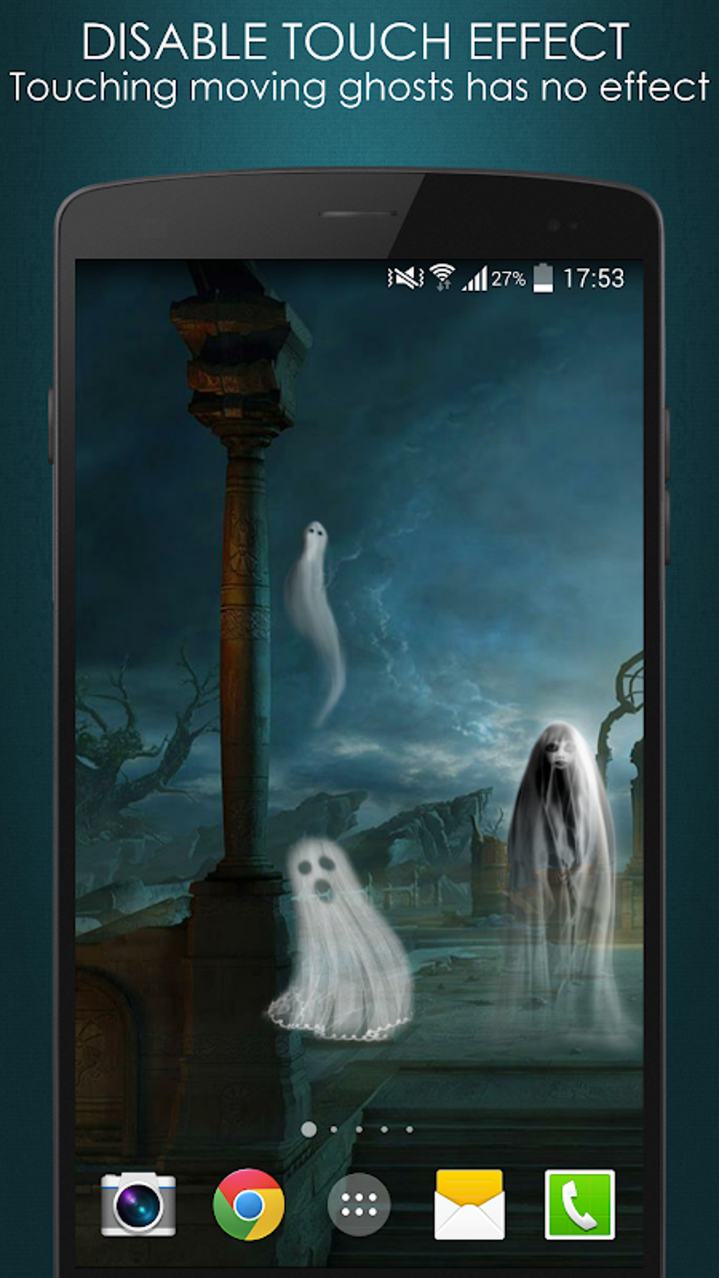 Ghost Touch Live Wallpaper APK for Android - Download
