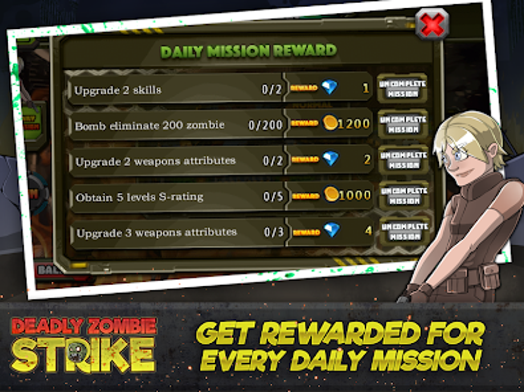Deadly Zombie Strike: Zombie S for Android - Download