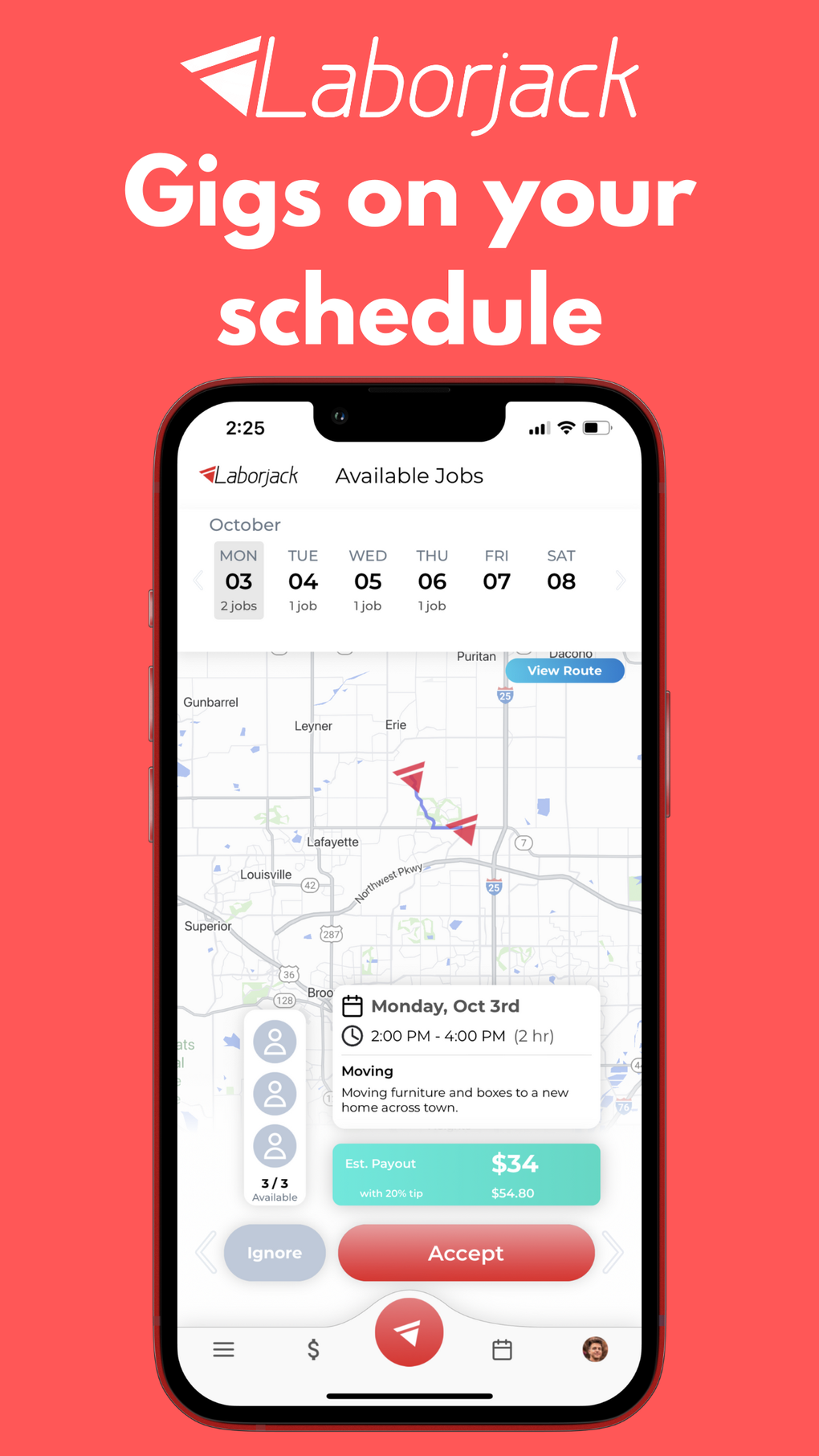 Laborjack para iPhone - Descargar