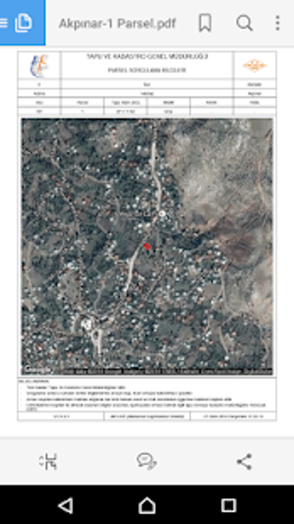 Android için TKGM Parsel Sorgu APK - İndir