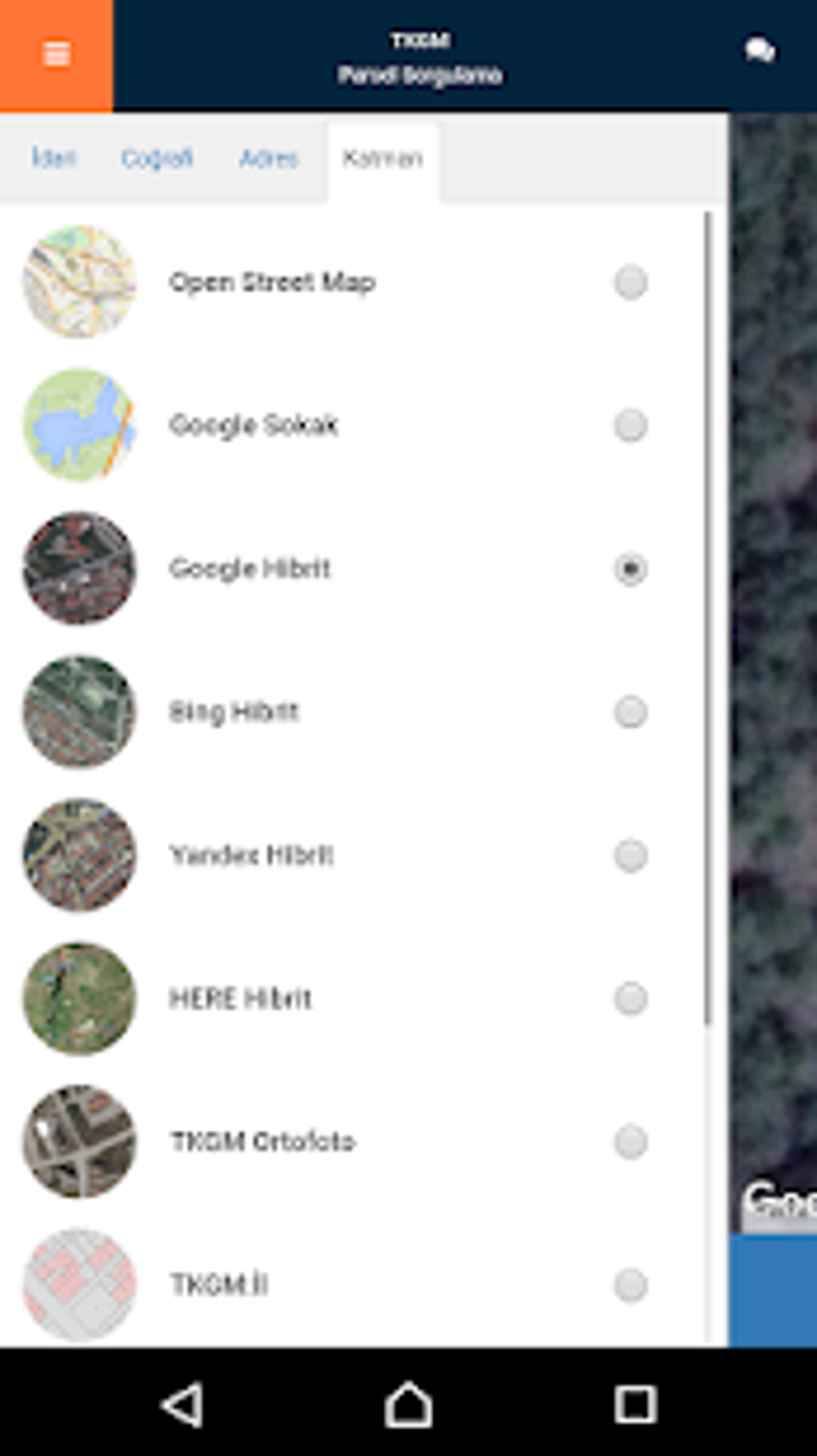 Android için TKGM Parsel Sorgu APK - İndir