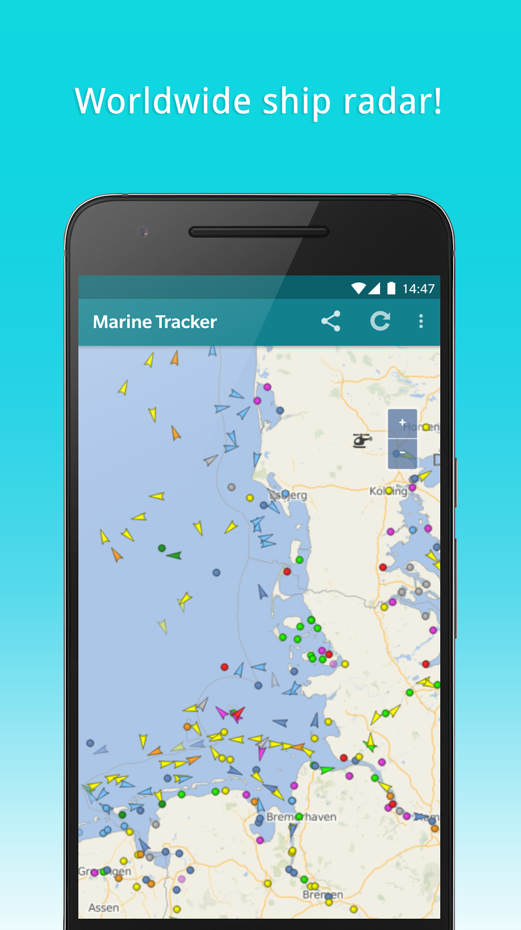 Marine Tracker - Maritime traffic - Ship radar APK for Android - Download