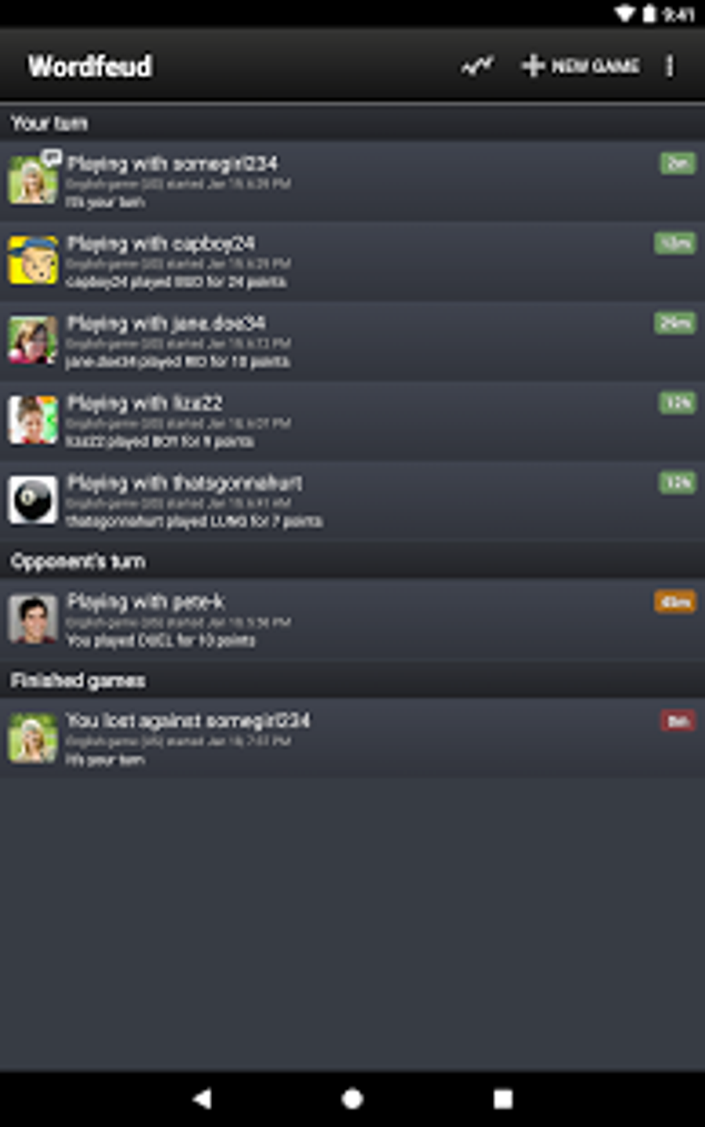 Wordfeud for Android - Download