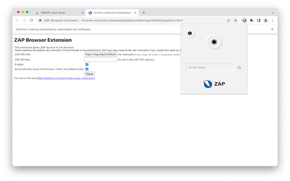 ZAP Browser Extension for Google Chrome - Extension Download
