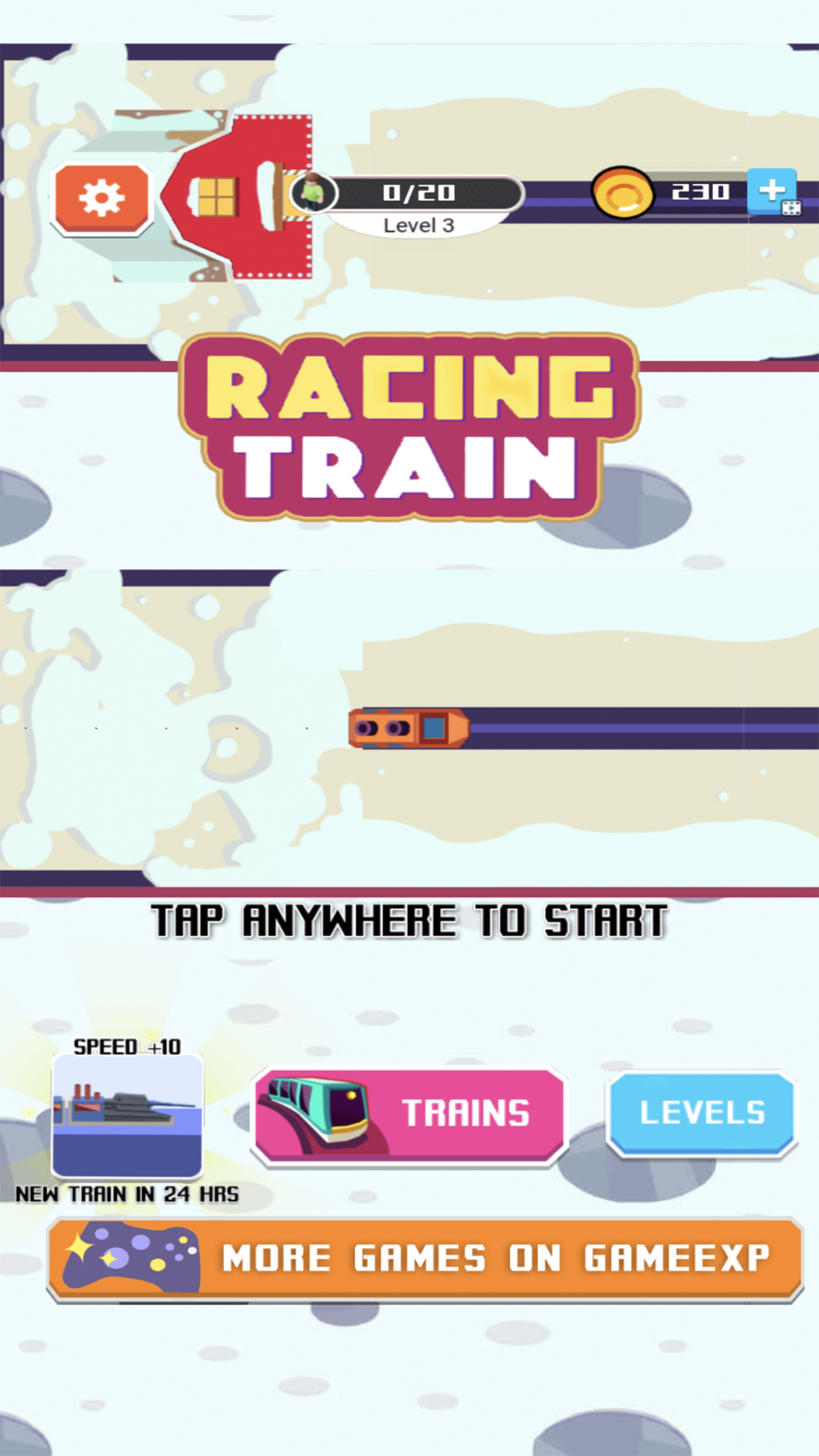 Racing Train: 3D Casual para iPhone - Descargar