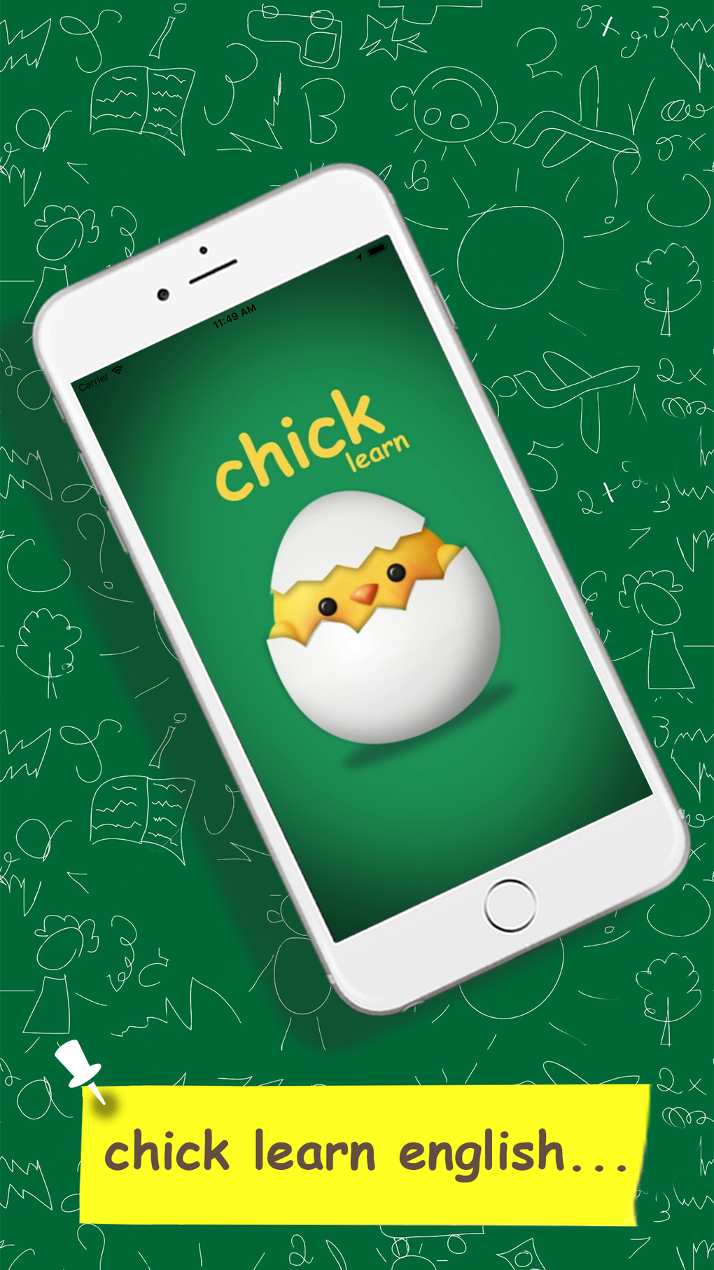 Chick - English For Children for iPhone - Download