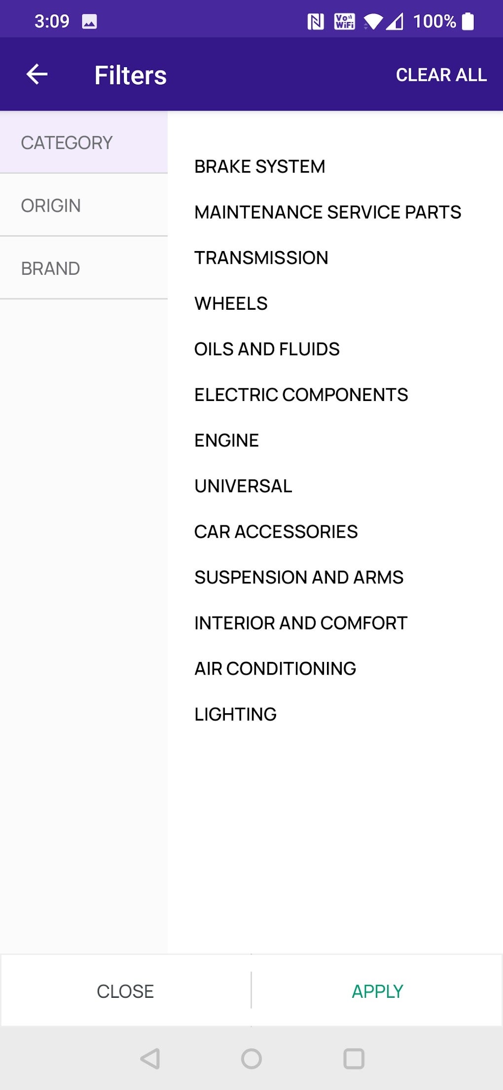 Spare Parts by GaragePro for Android - Download