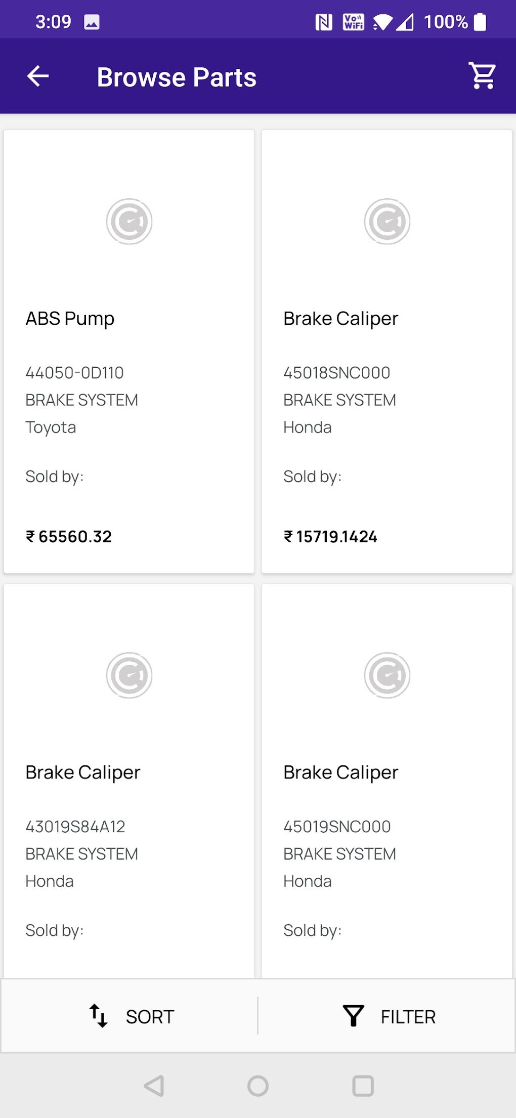 Spare Parts by GaragePro for Android - Download