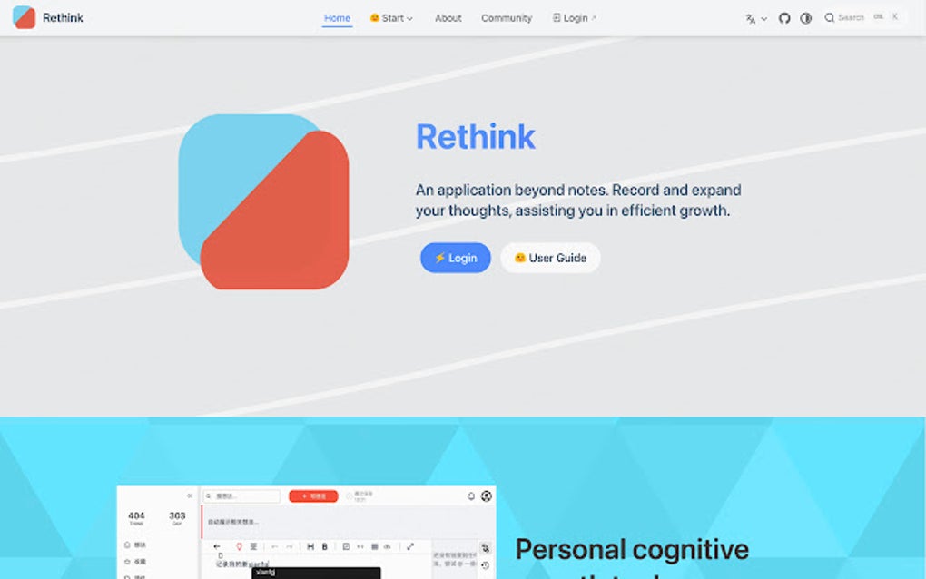 Rethink สำหรับ Google Chrome - ส่วนขยาย ดาวน์โหลด
