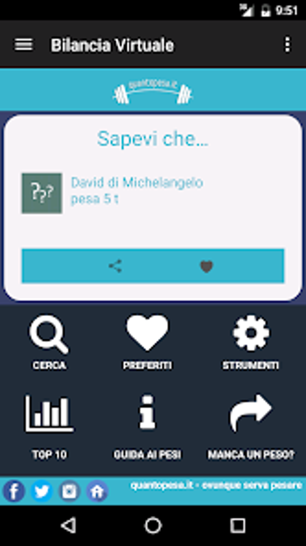 Bilancia Virtuale for Android - Download