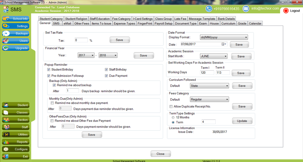 School Management Software - Download