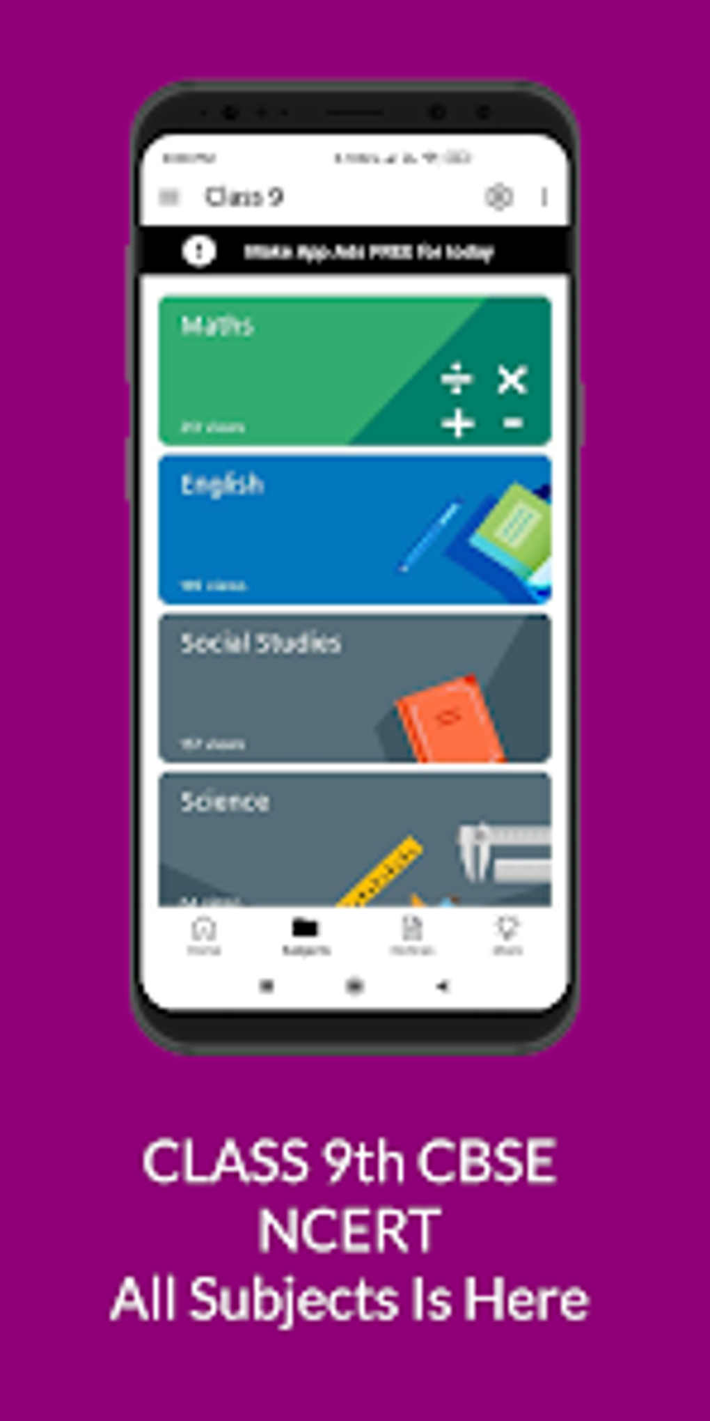 Class 9 All Book 2021 para Android - Descargar