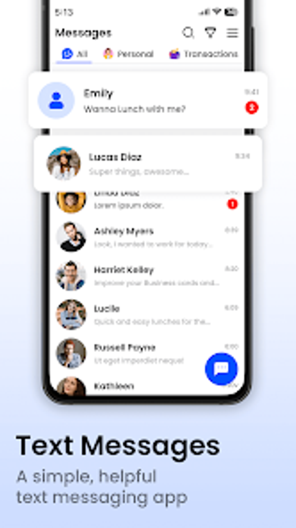 Messages - SMS Text app pour Android - Télécharger