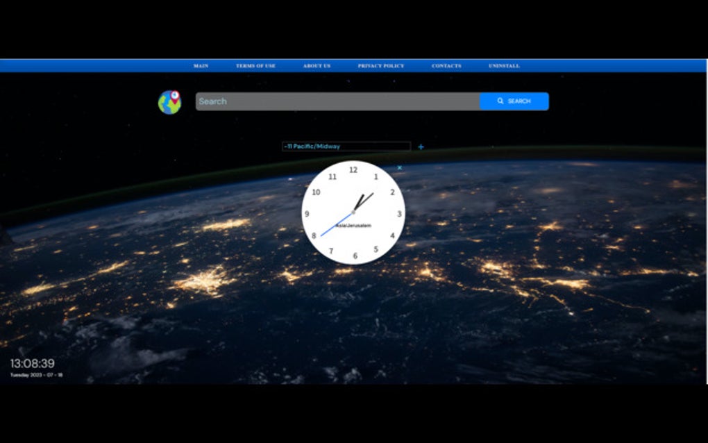 MyWorldClock for Google Chrome - Extension Download